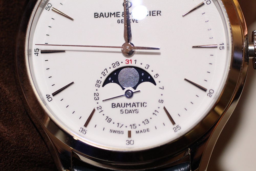 【ボーム＆メルシエ】クリフトン ボーマティック ムーンフェイズ/デイト！！｜【TANAKA】ショップブログ