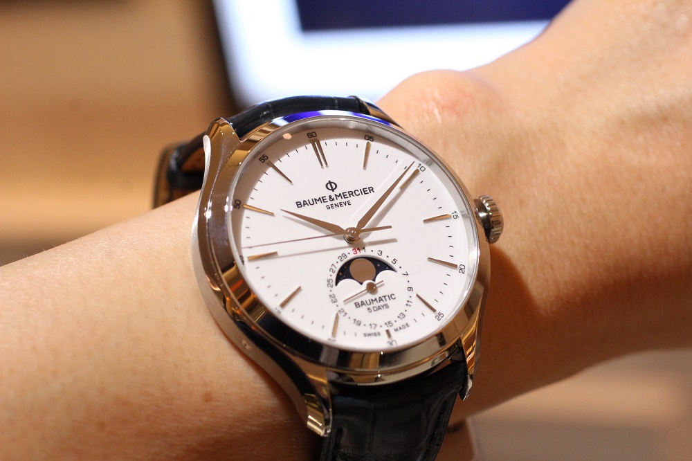 【ボーム＆メルシエ】クリフトン ボーマティック ムーンフェイズ/デイト！！｜【TANAKA】ショップブログ